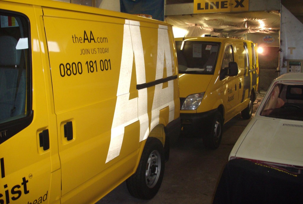 Professionally applied Spray-on Van Lining – LINE-X UK